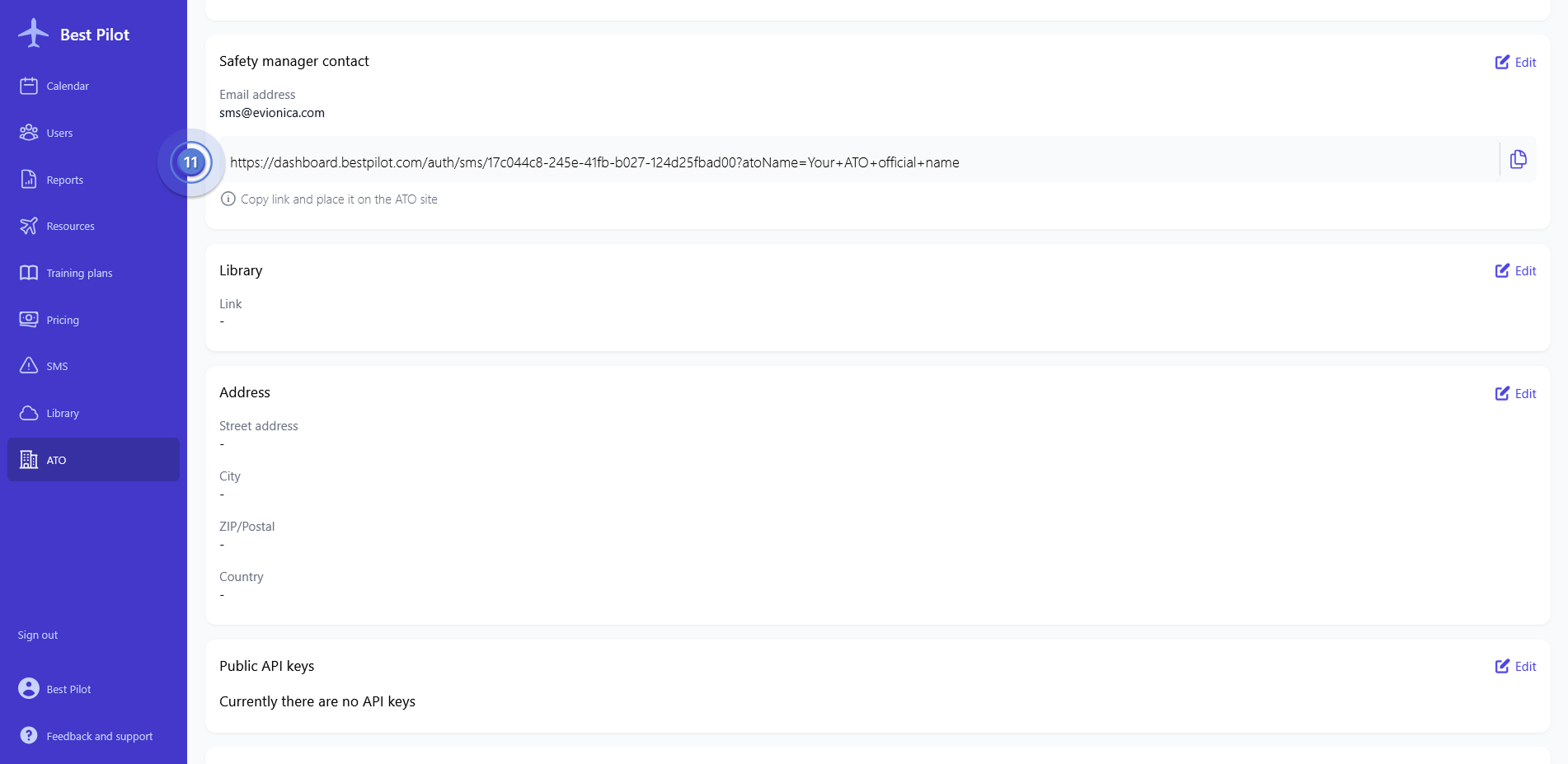 How can I configure my ATO?