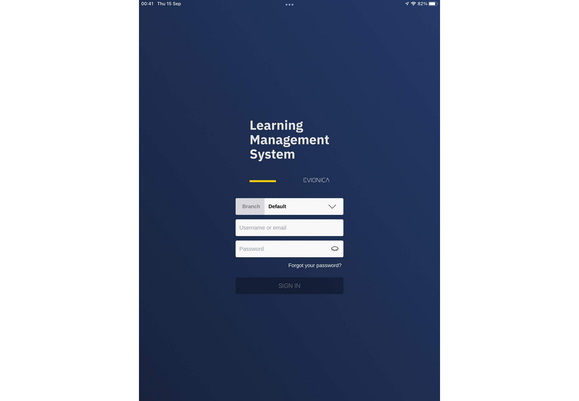How can I login to the LMS platform (APP)?