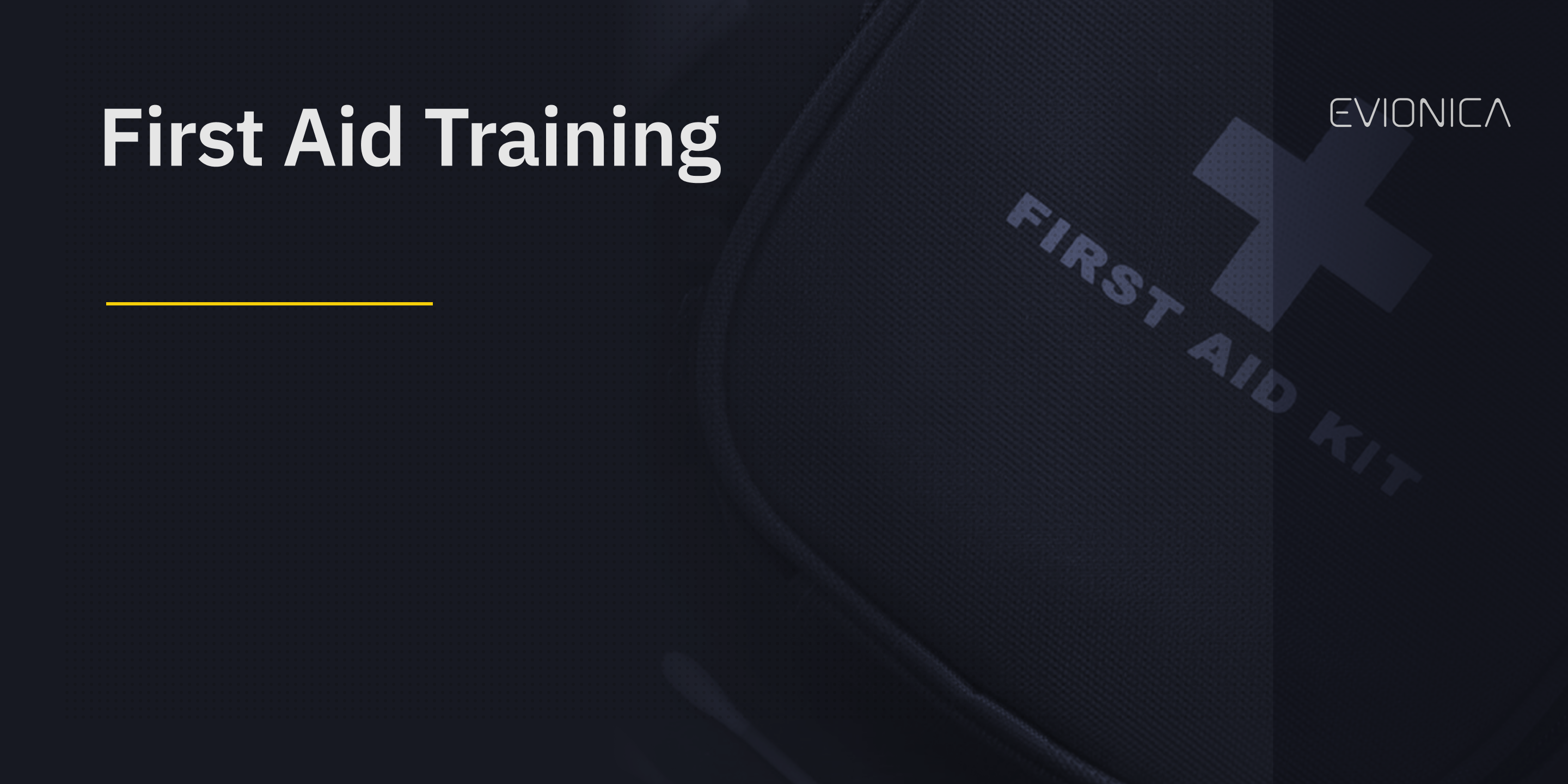 Evionica — First Aid Training E-Learning