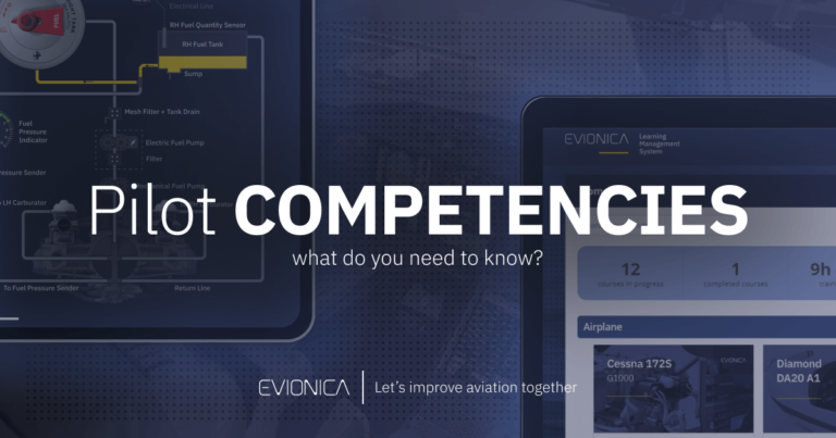 Pilot core competencies to become an airline pilot